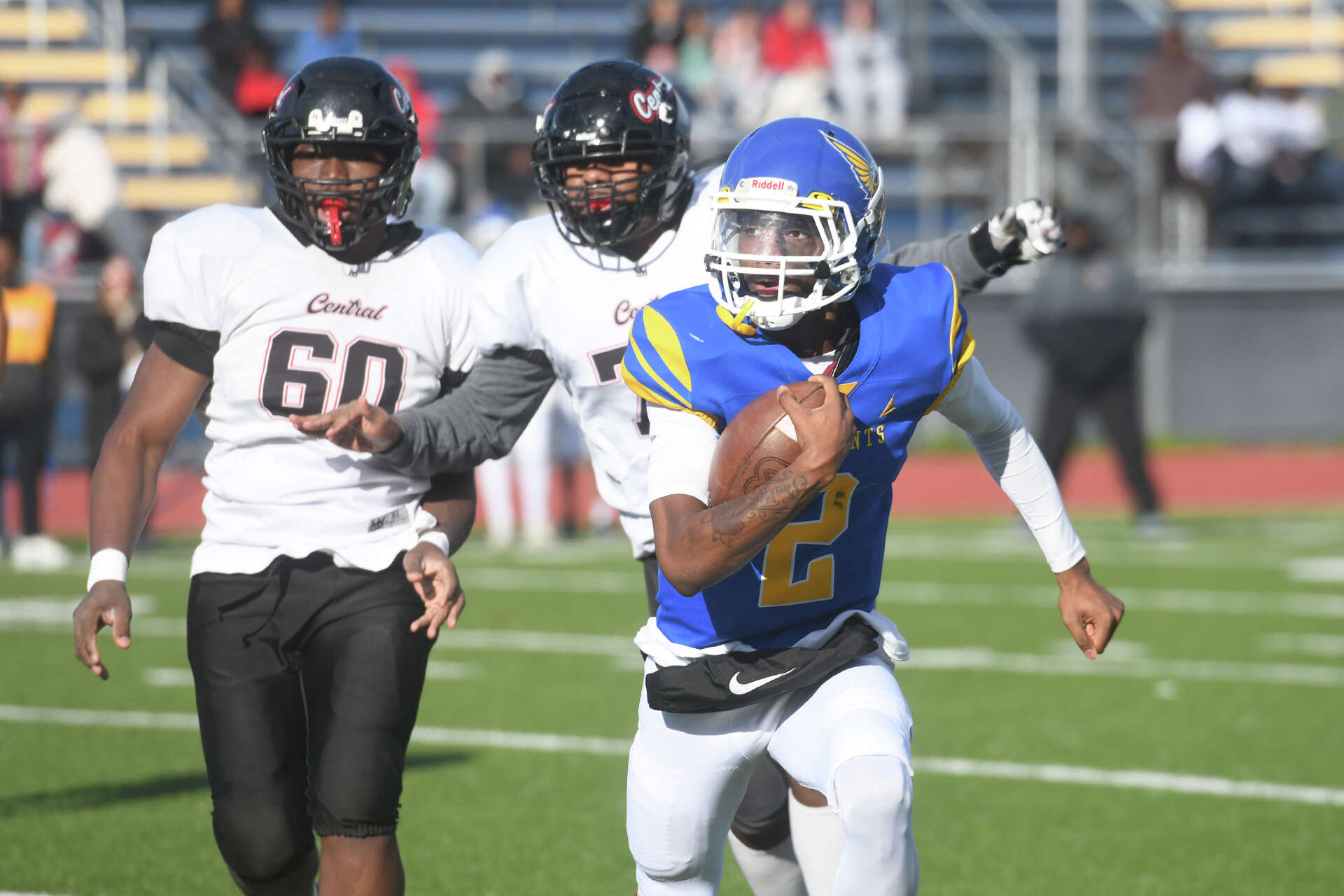 Photos: Harding High School football defeats Bridgeport Central