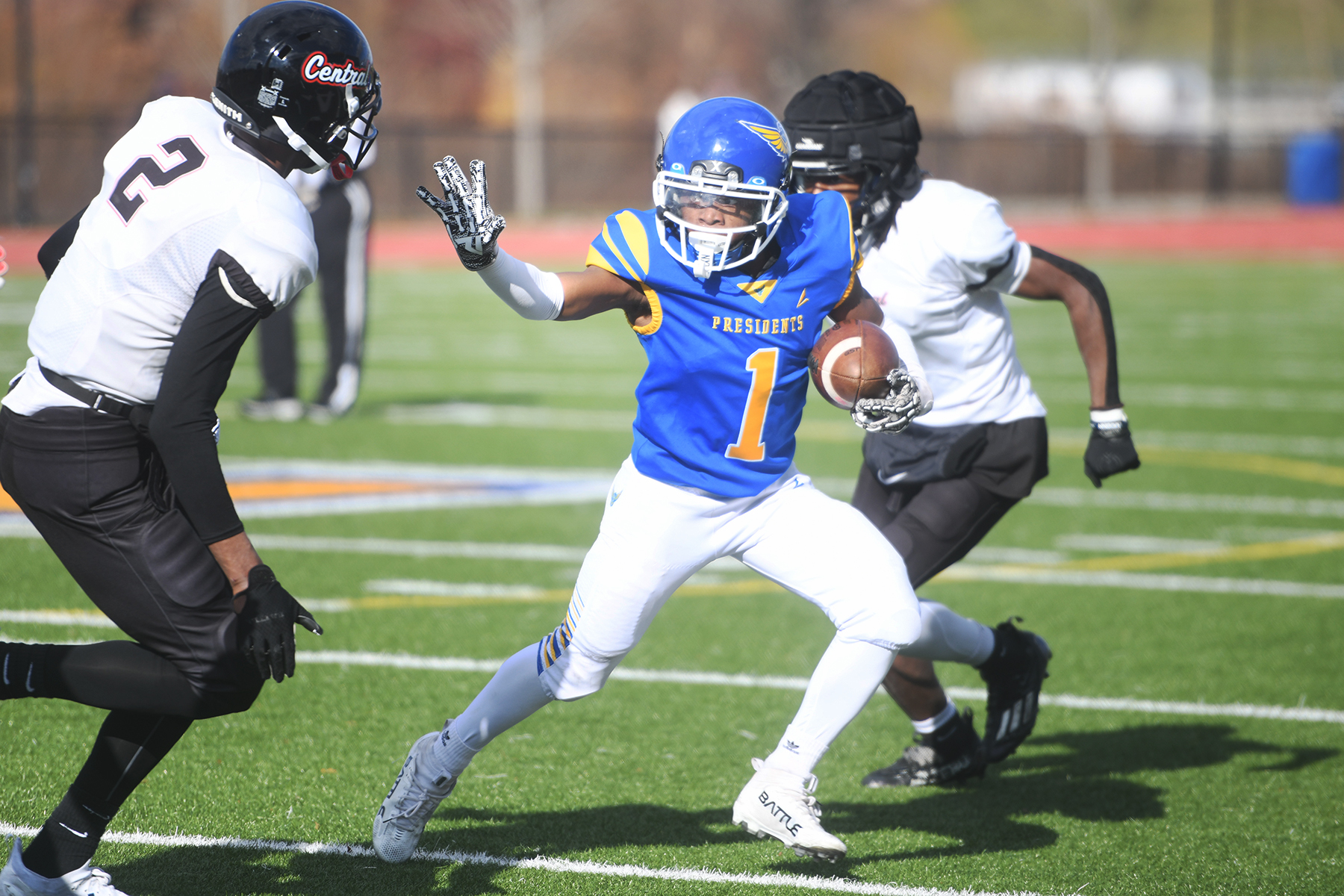 Photos: Harding High School football defeats Bridgeport Central