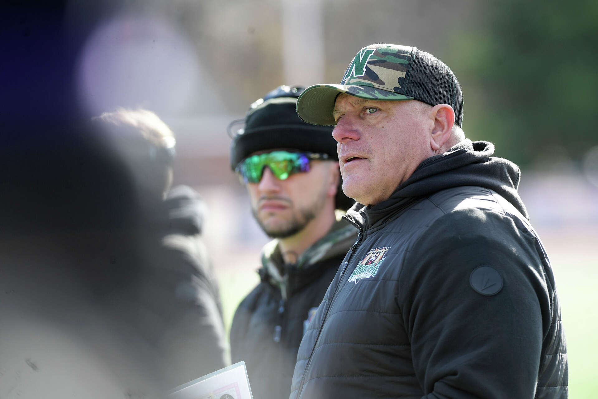 Norwalk football defeated Brien McMahon to keep tjhe Sam Testa Trophy