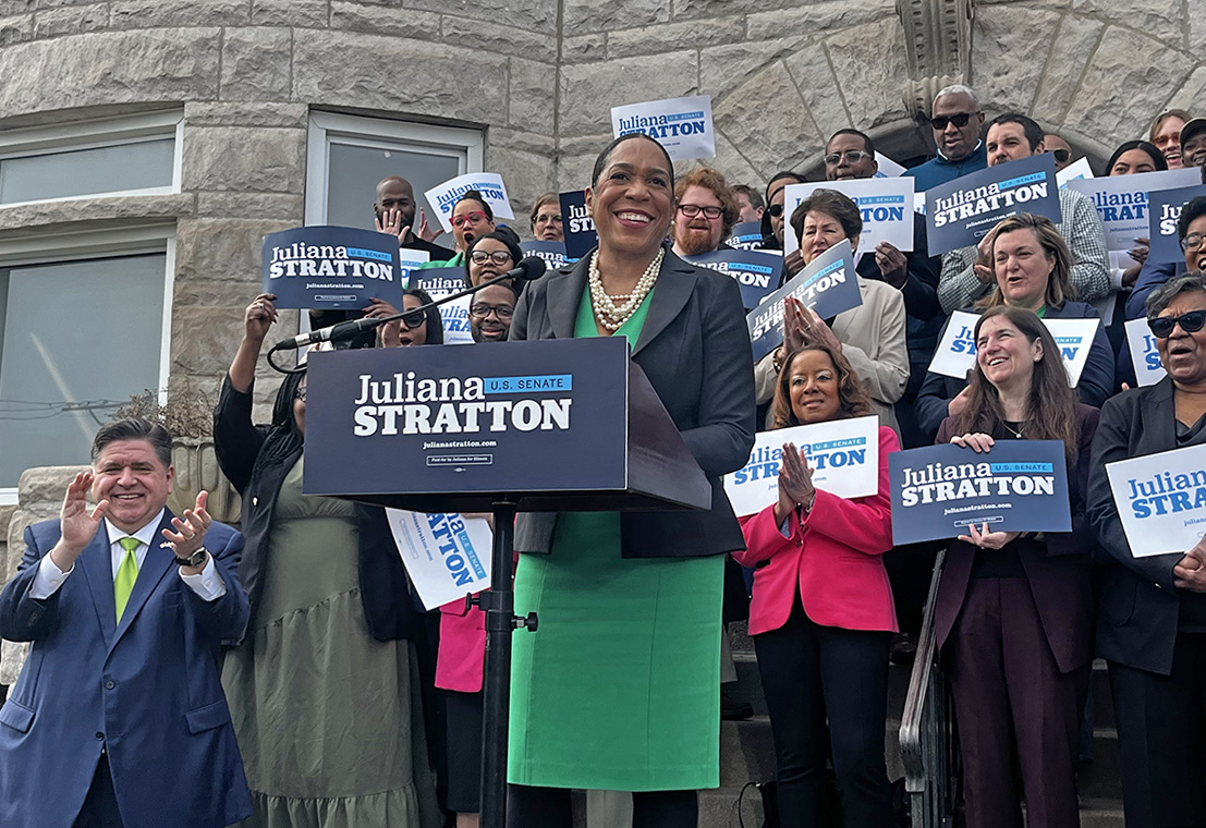 Juliana Stratton talks Senate run, policy, and equity