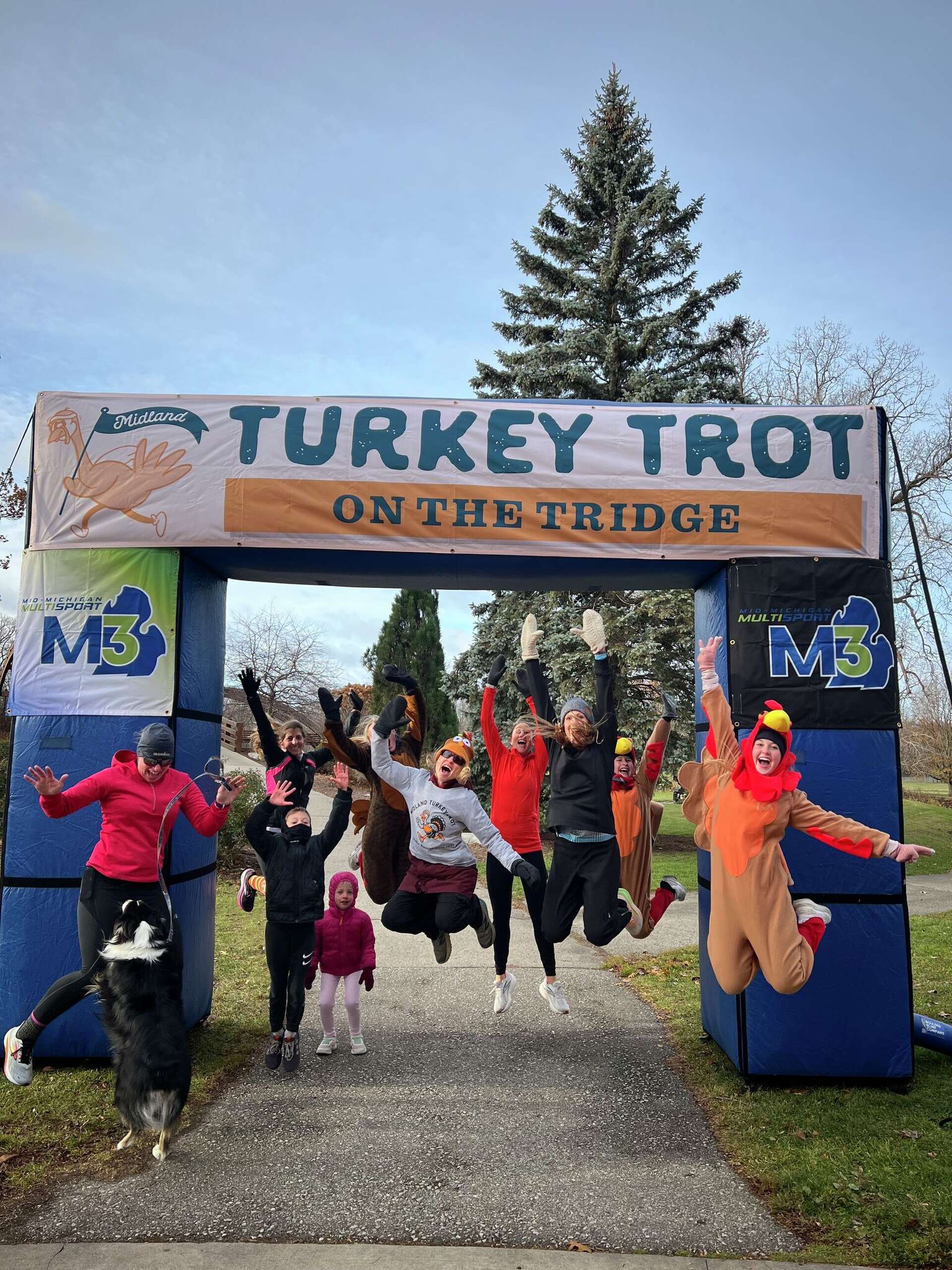 Thirtieth Thanksgiving Turkey Trot at the Tridge