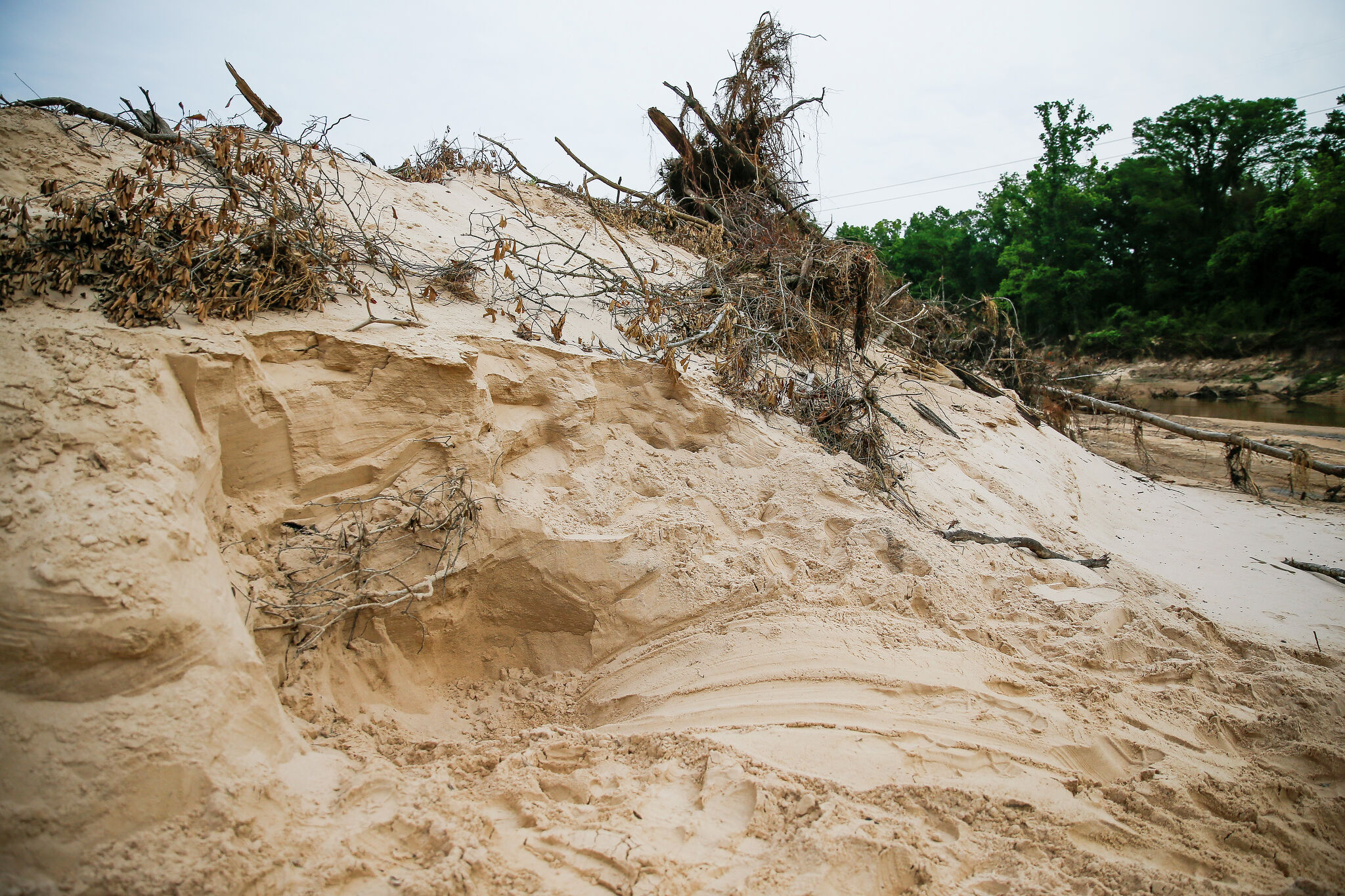 Girl rescued after sand collapse along Spring Creek on Thanksgiving