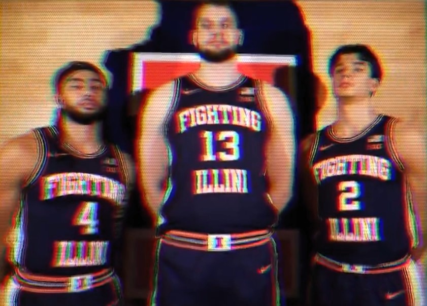 Illinois basketball unveils Flyin' Illini navy throwback jerseys