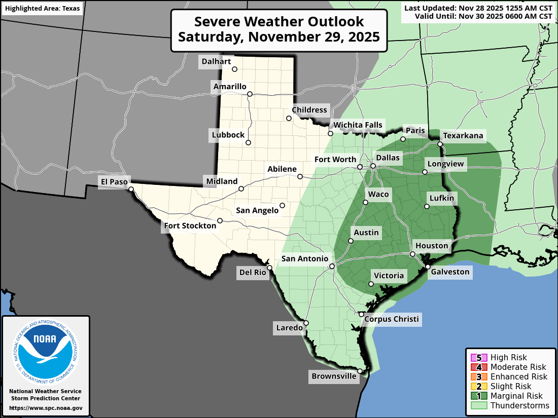 Austin forecast: Rain, gusty winds and thunderstorms on tap Saturday