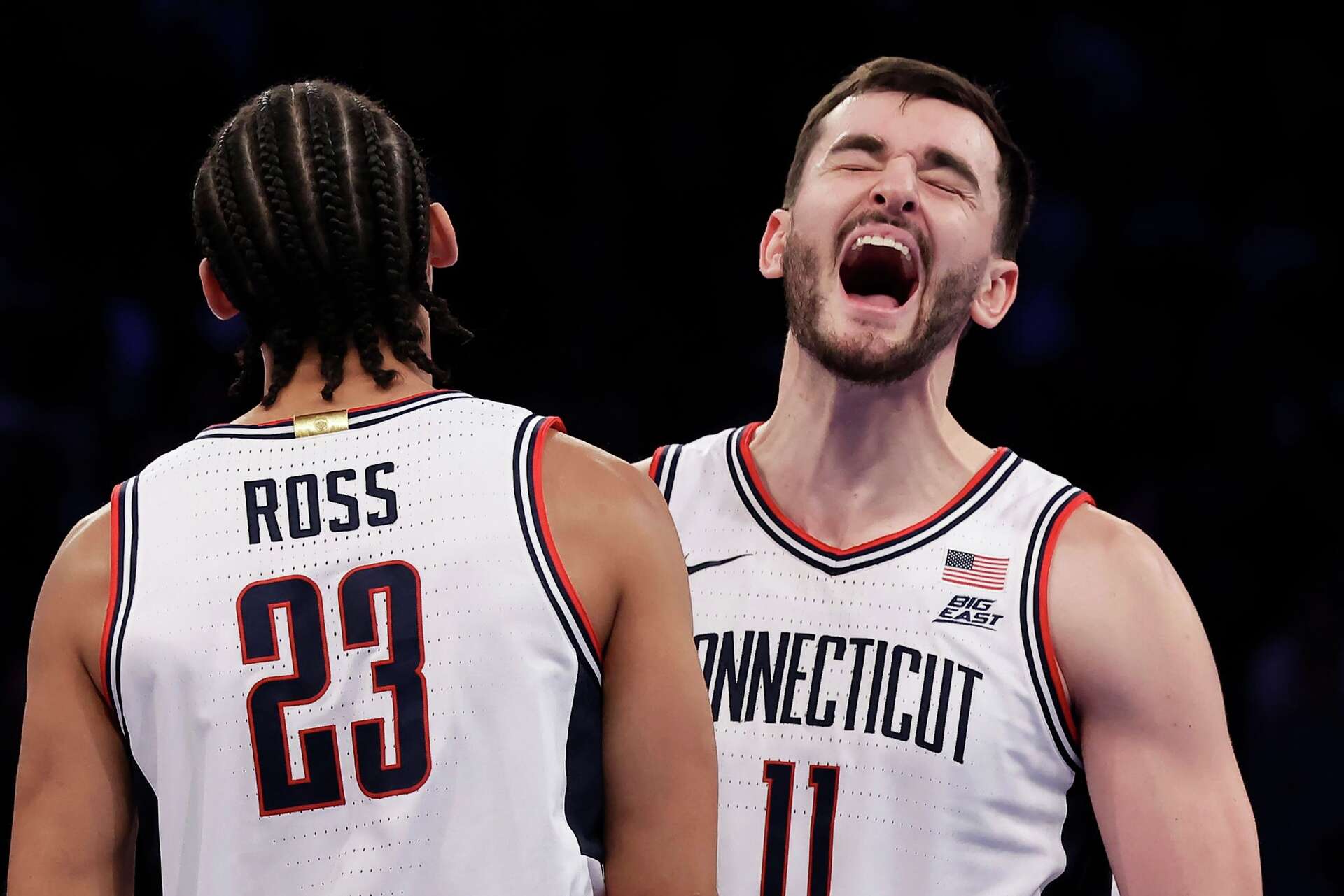 No. 5 UConn beats No. 13 Illinois 74-61