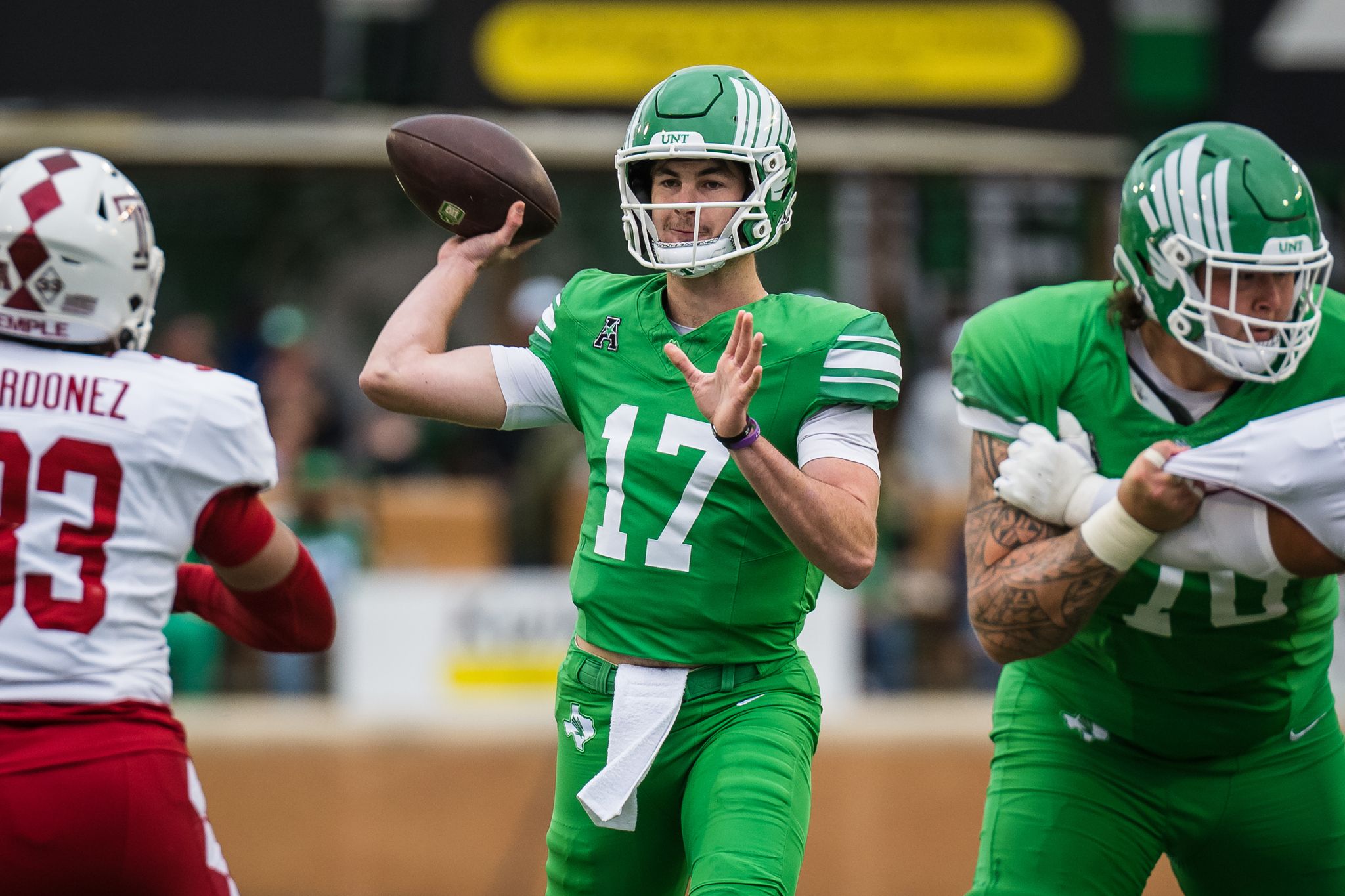 North Texas QB Drew Mestemaker and coach Eric Morris top American ...