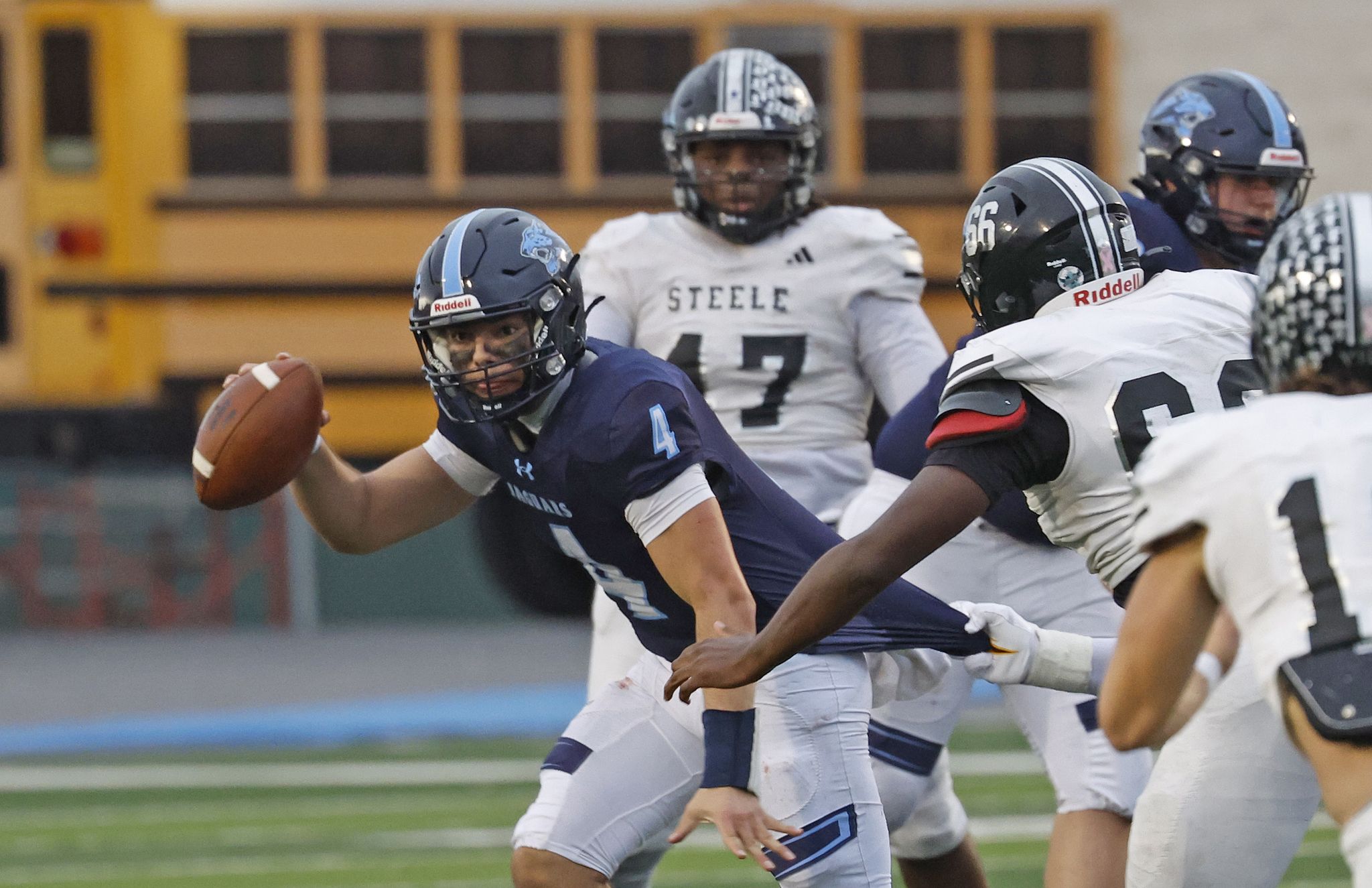 Elvis Estrada's clutch play extends Johnson football's season