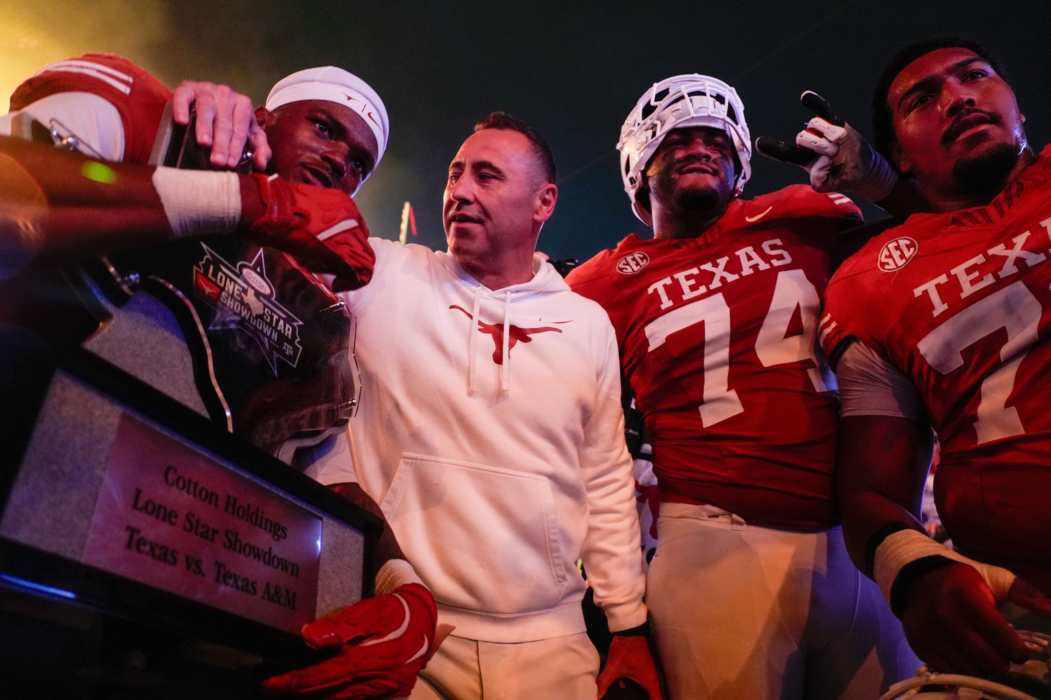 After beating Texas A&M, Longhorns’ playoff politicking begins