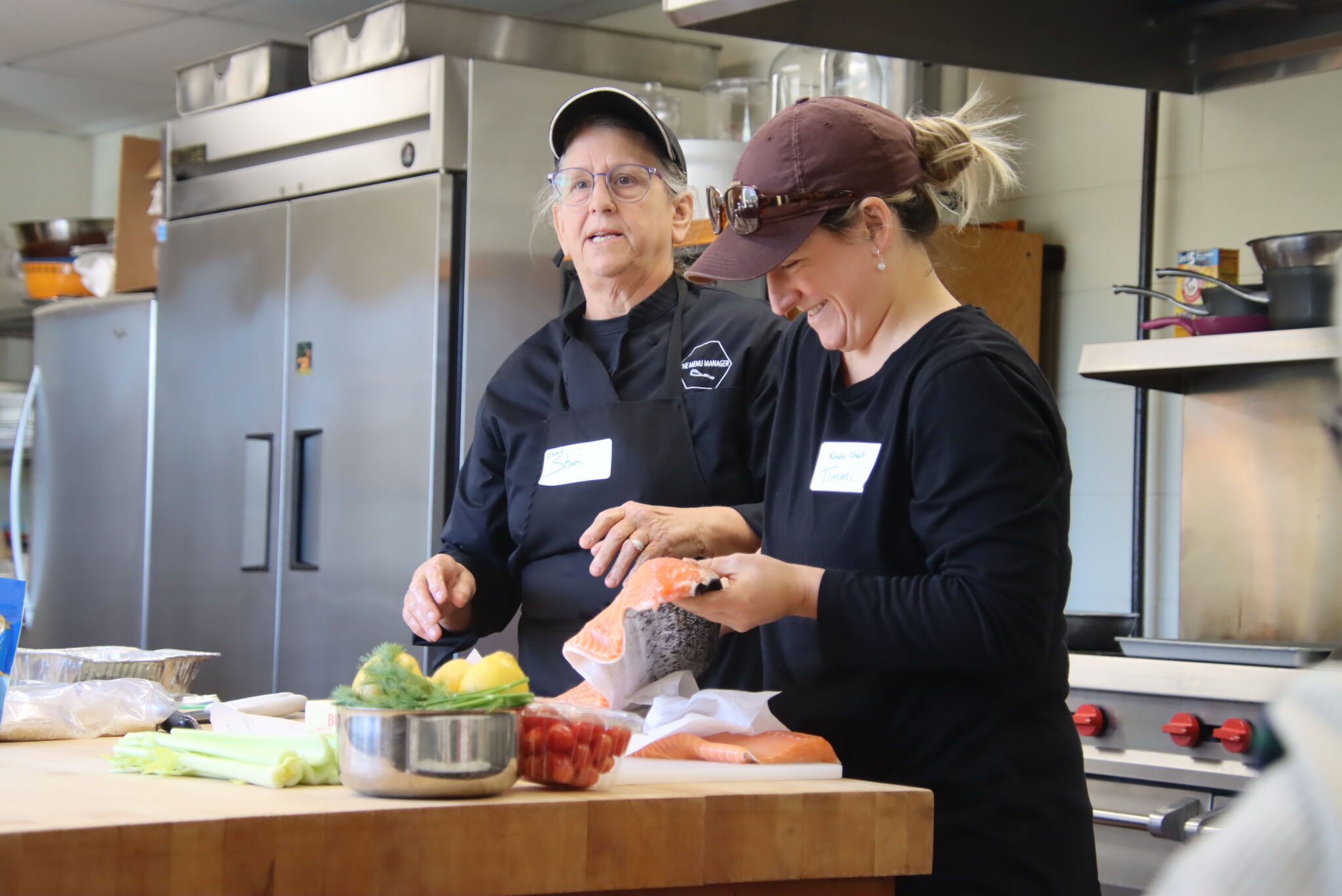 Midland cooking class duo leads hands-on lessons