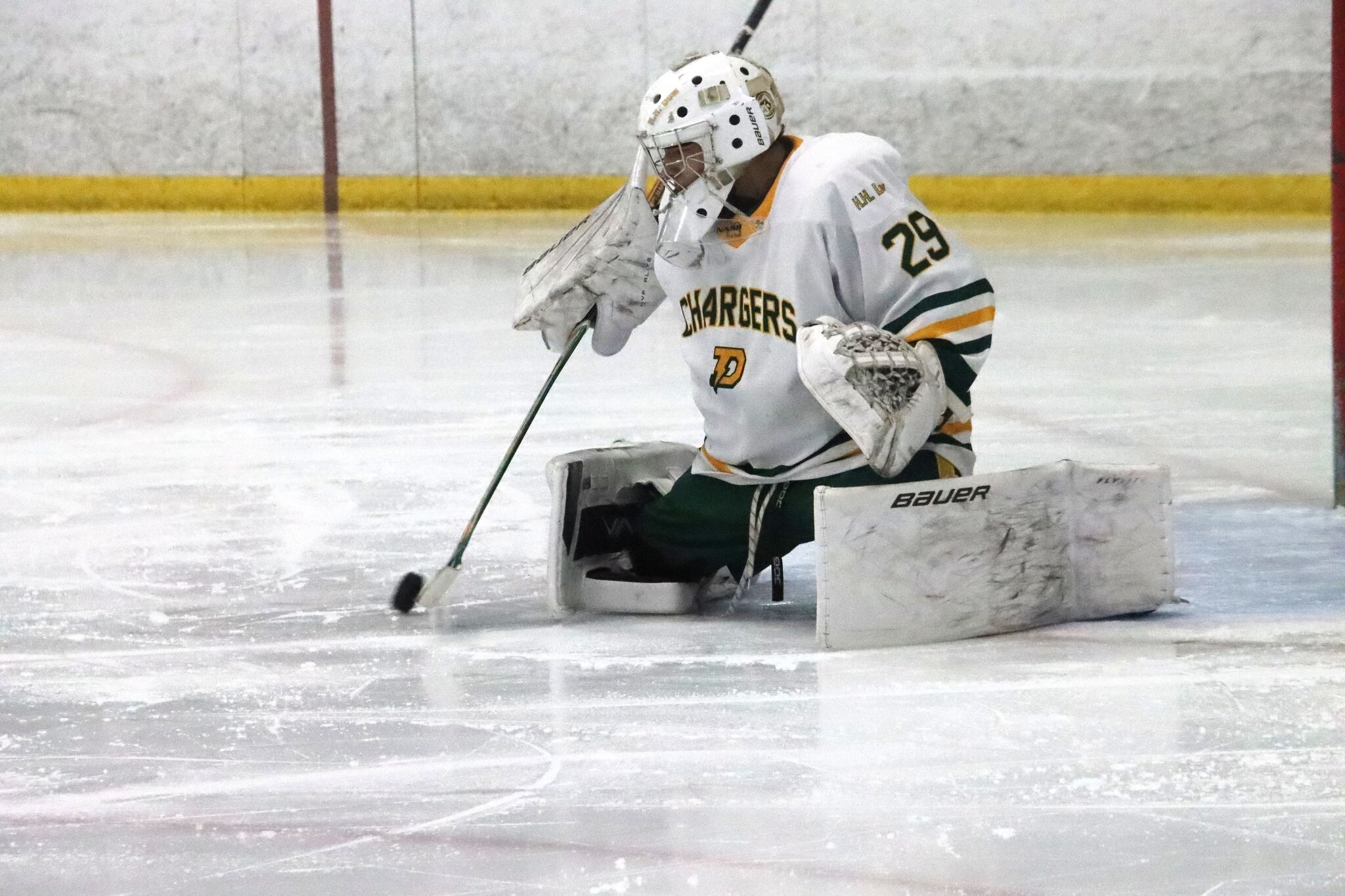Dow hockey clobbers Stoney Creek, Salogar stars in net