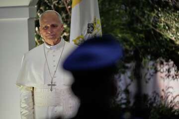 Pope Leo XIV doubles down on insistence for 2-state solution to resolve ...