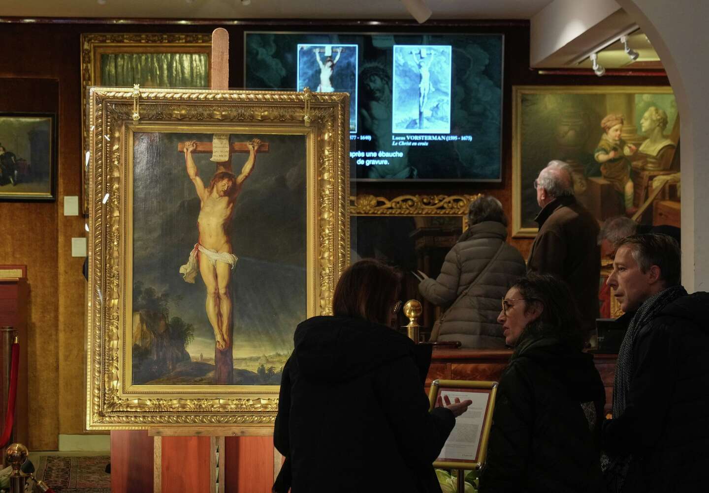 A long-lost Rubens painting depicting Crucifixion sells for $2.7 million
