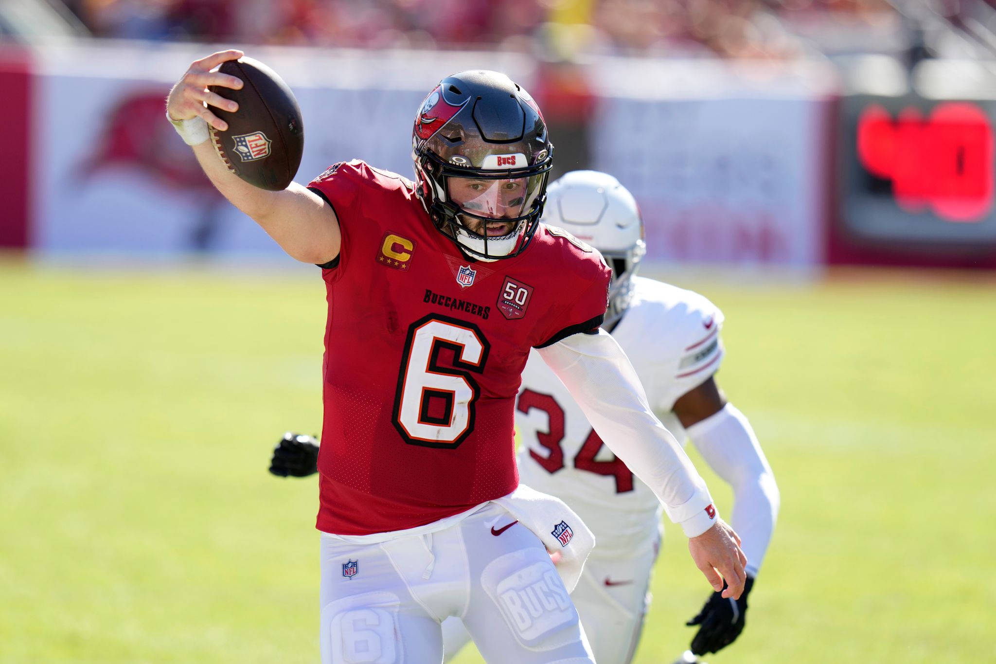 Tristan Wirfs' TD catch and late defensive stop help Buccaneers beat ...