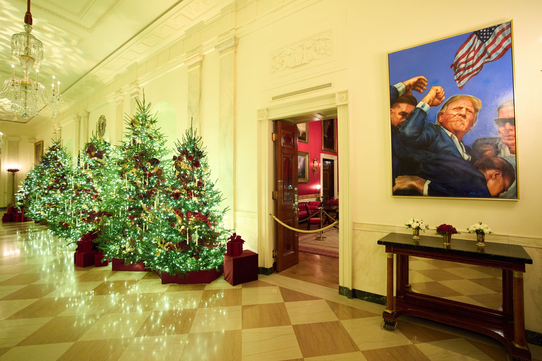 Photos from the White House's Holiday Prep
