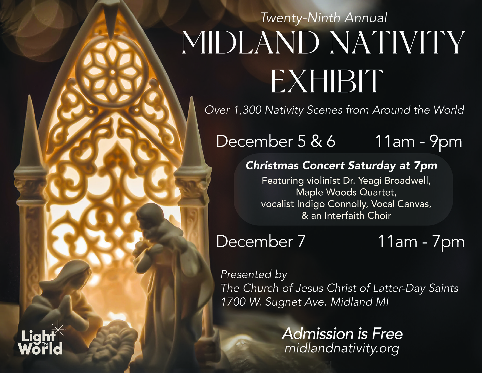 Midland LDS Christmas events include annual nativity exhibit