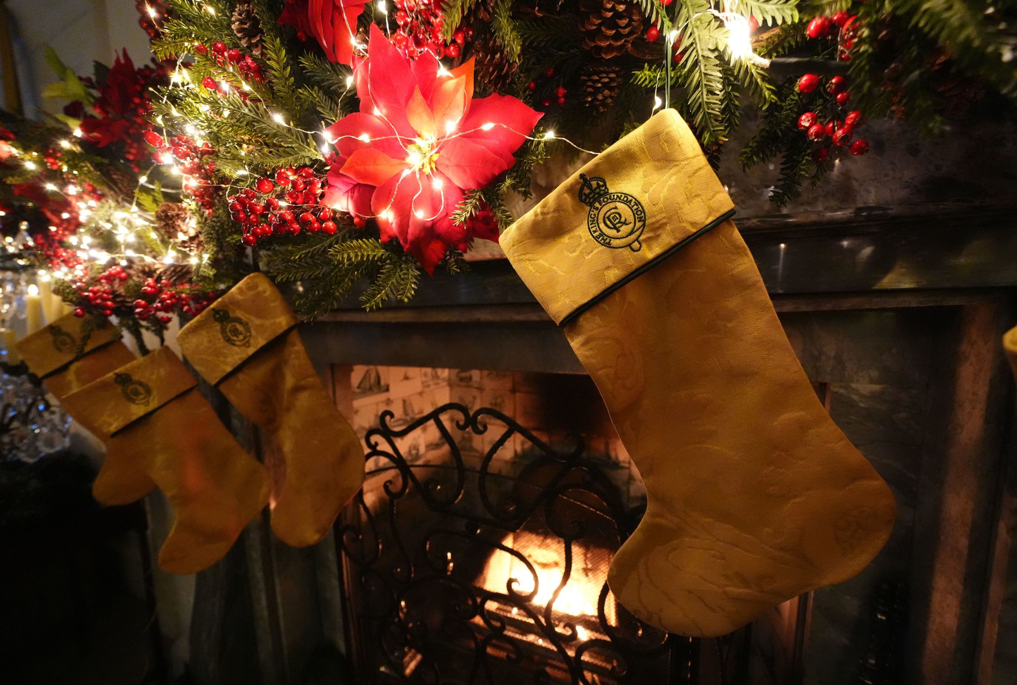 King Charles III’s charity auctions Christmas stockings made from ...