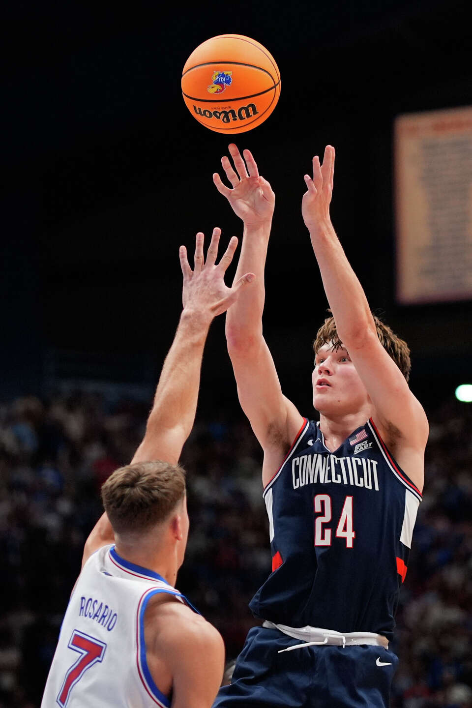 Freshman Braylon Mullins was UConn's 'killer' in win at Kansas