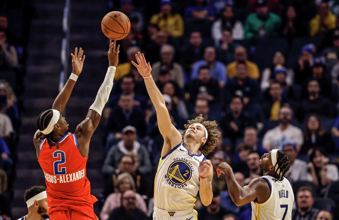 Warriors put up a fight but fall to OKC as Thunder improve to 21-1