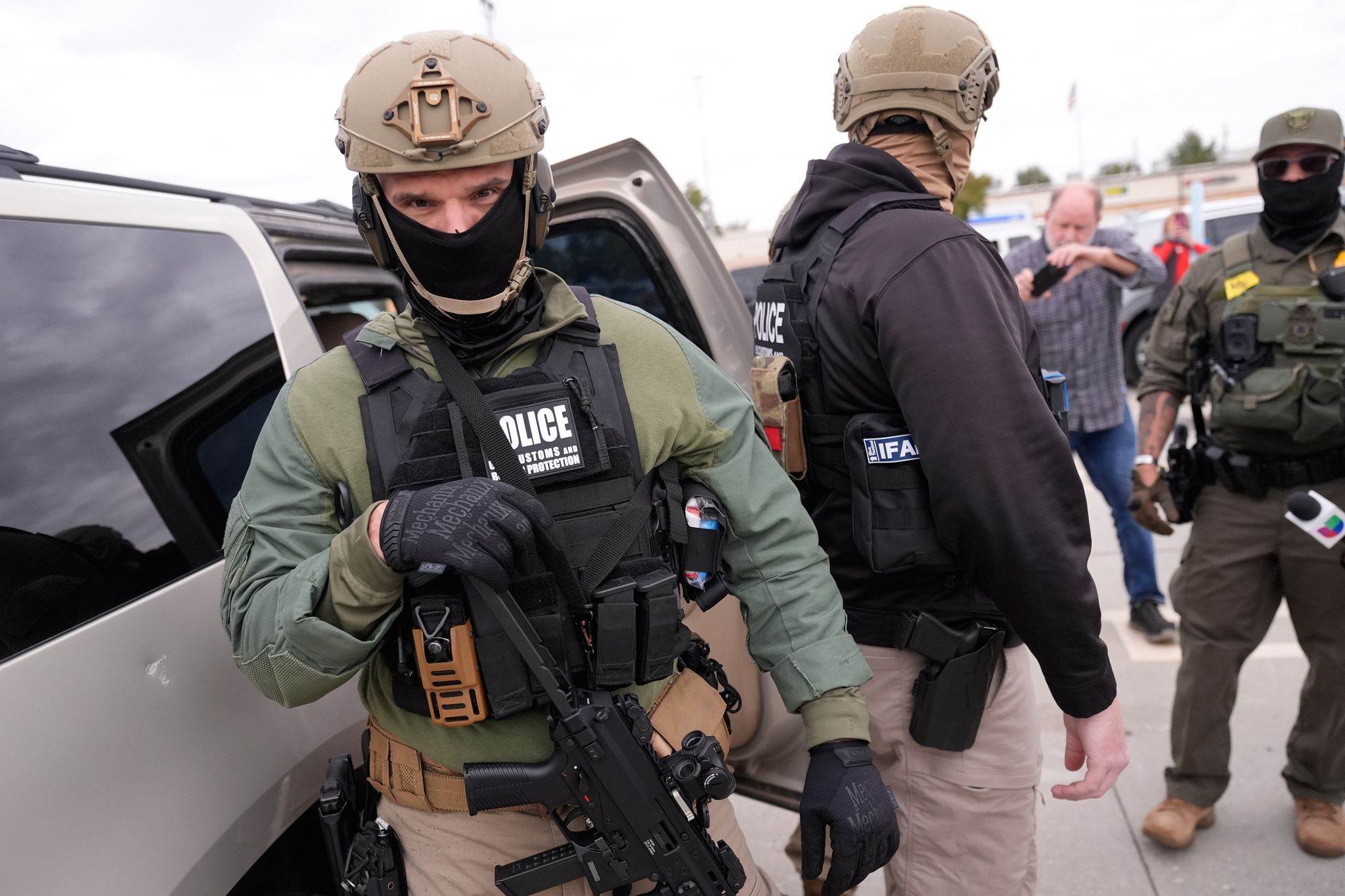 Agentes federales lanzan redada migratoria en Nueva Orleans