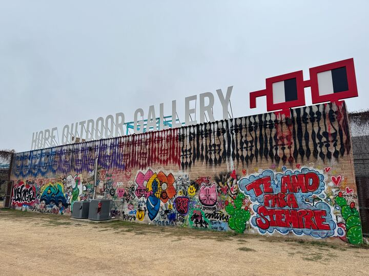 Iconic Austin graffiti park reopens in new space near airport