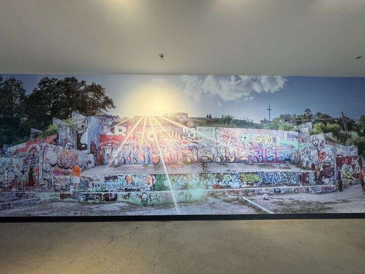 Iconic Austin graffiti park reopens in new space near airport