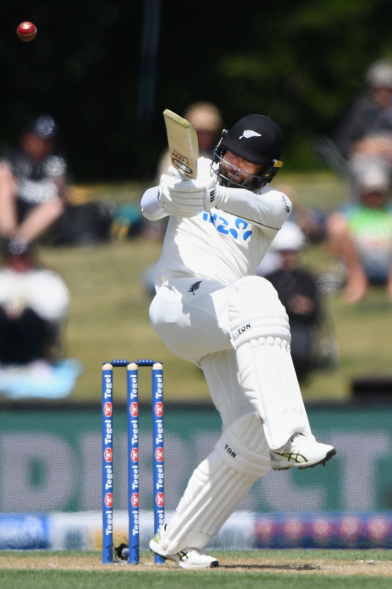 Mitch Hay's 61 helps New Zealand to a 1st-innings lead over West Indies ...