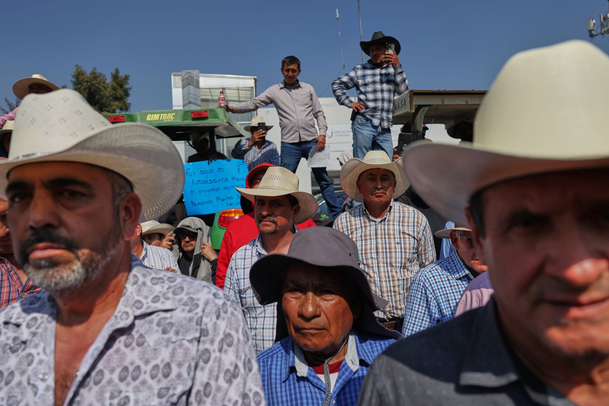 Farmers block Mexico's Congress with tractors in protest against new ...