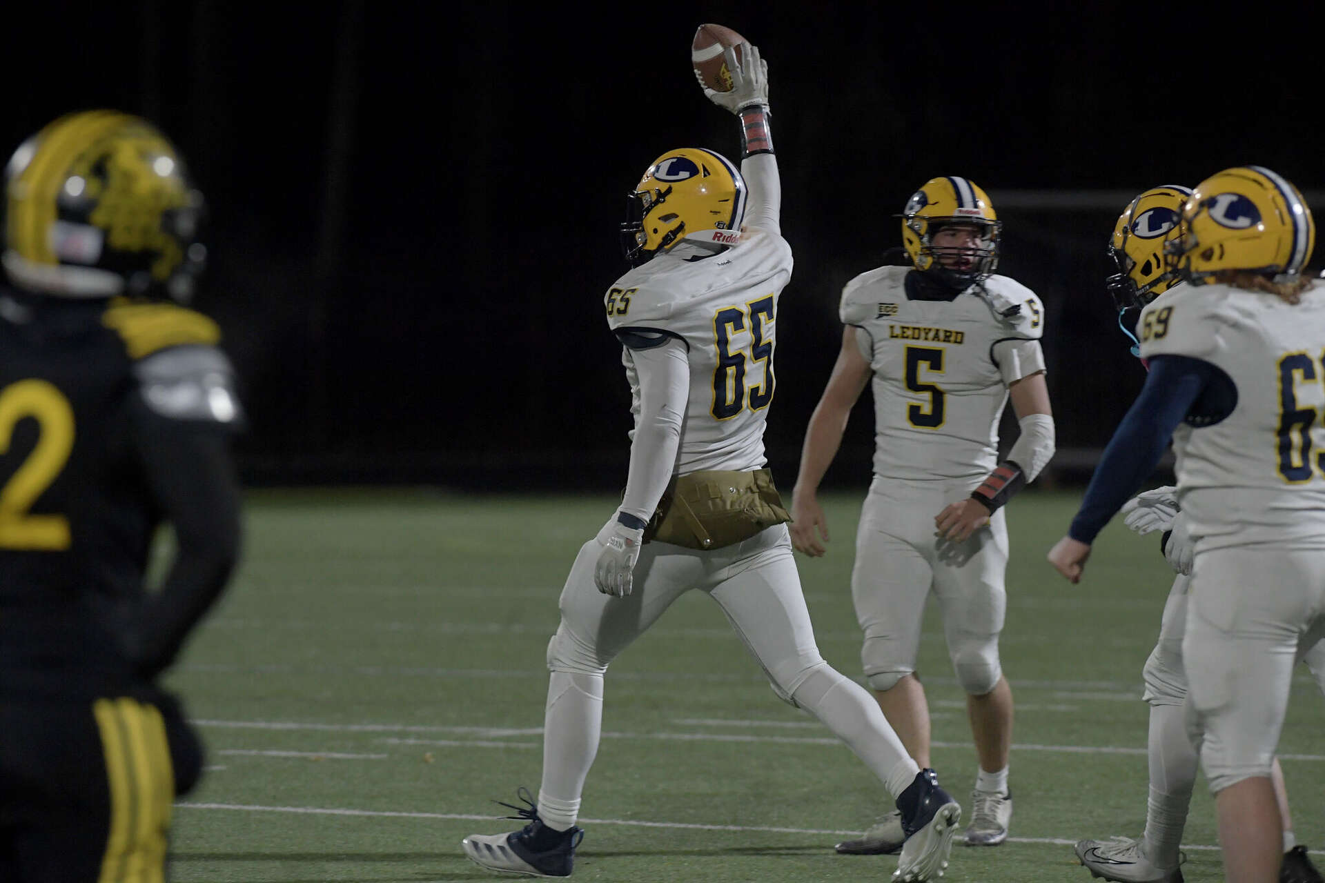 Ledyard football powers past Law in CIAC Class SS quarterfinals