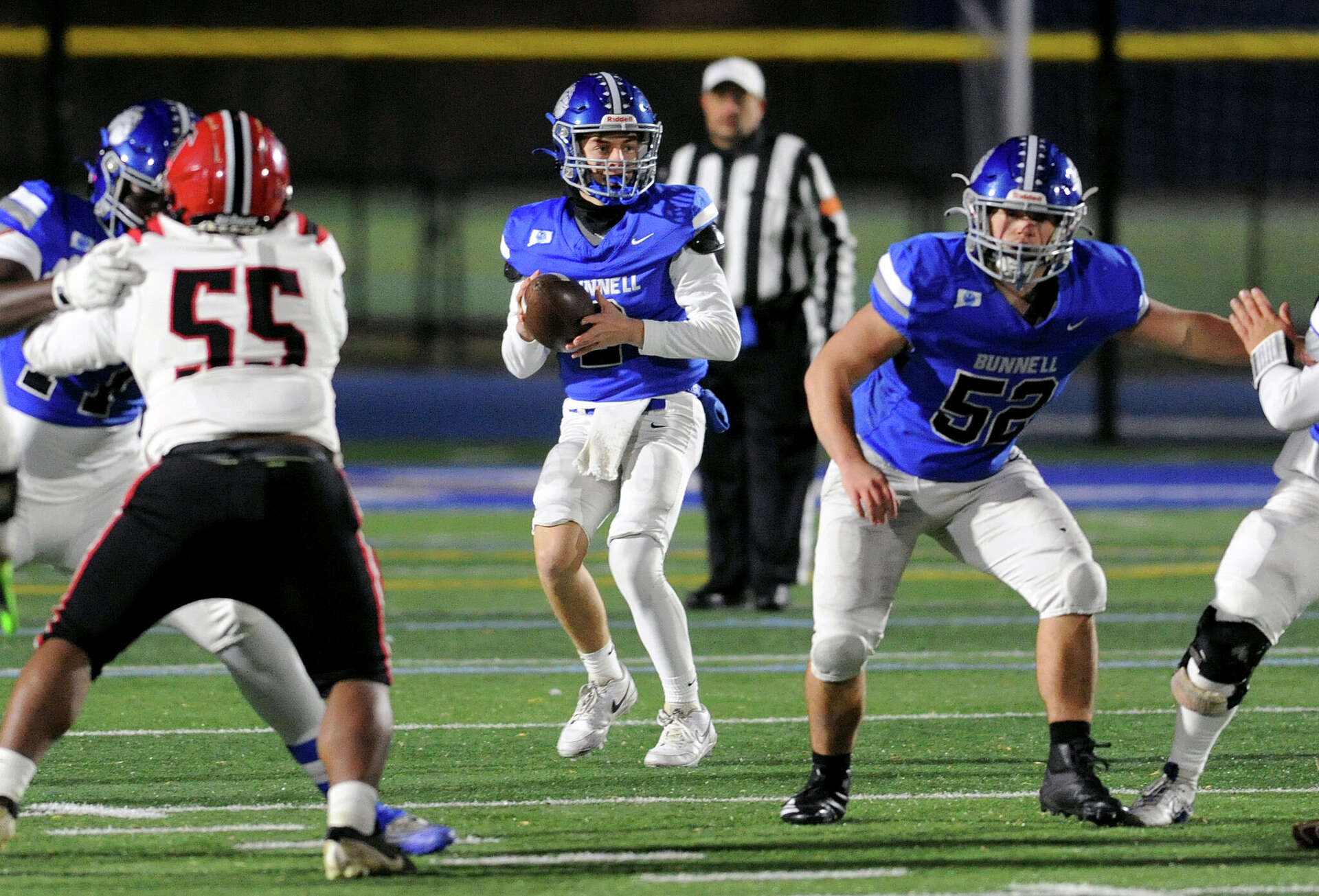 Bunnell football coach Ty Jenkins put QB Jake Garrigan to the test