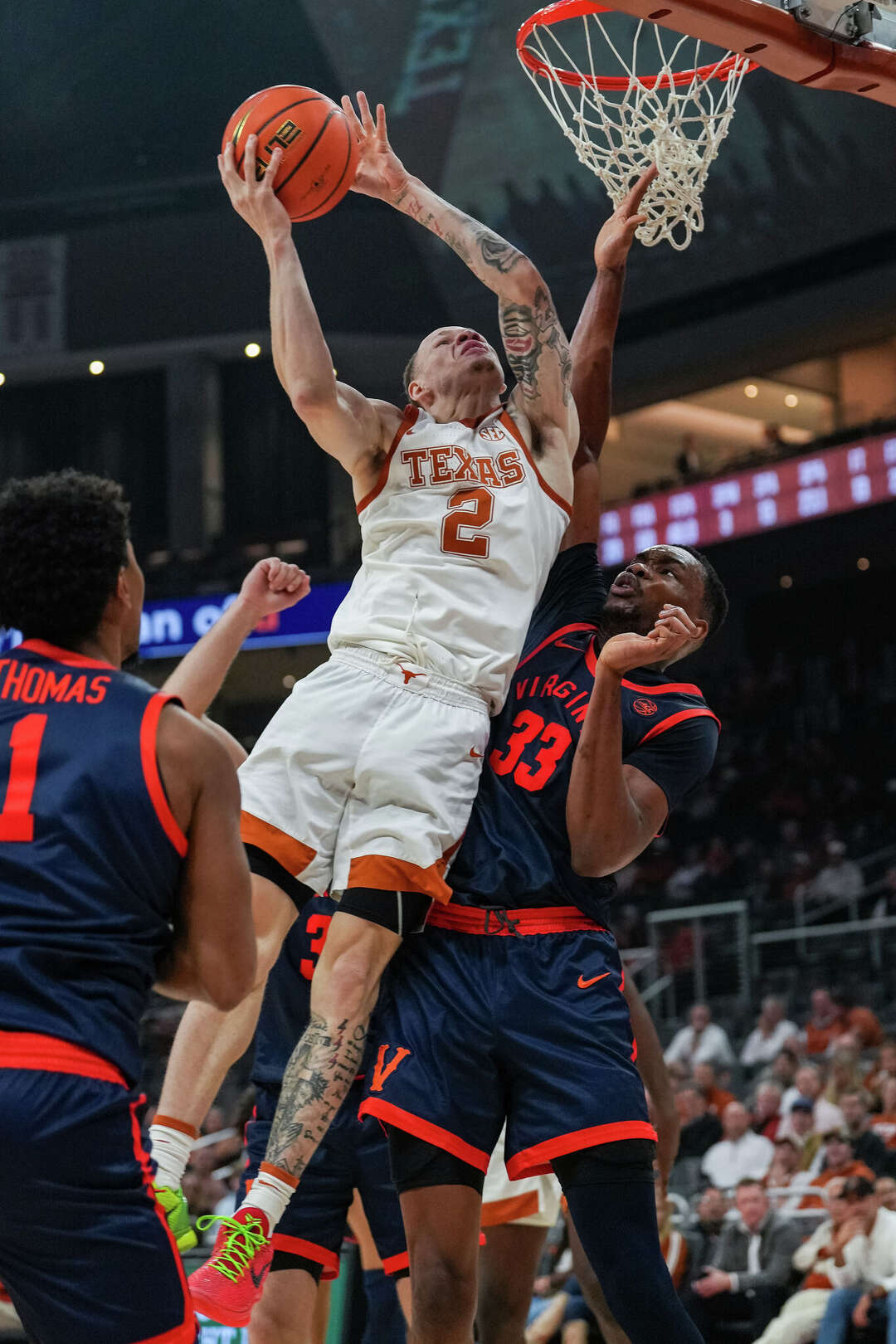 Texas basketball vs Virginia game score: Recap from Longhorns loss
