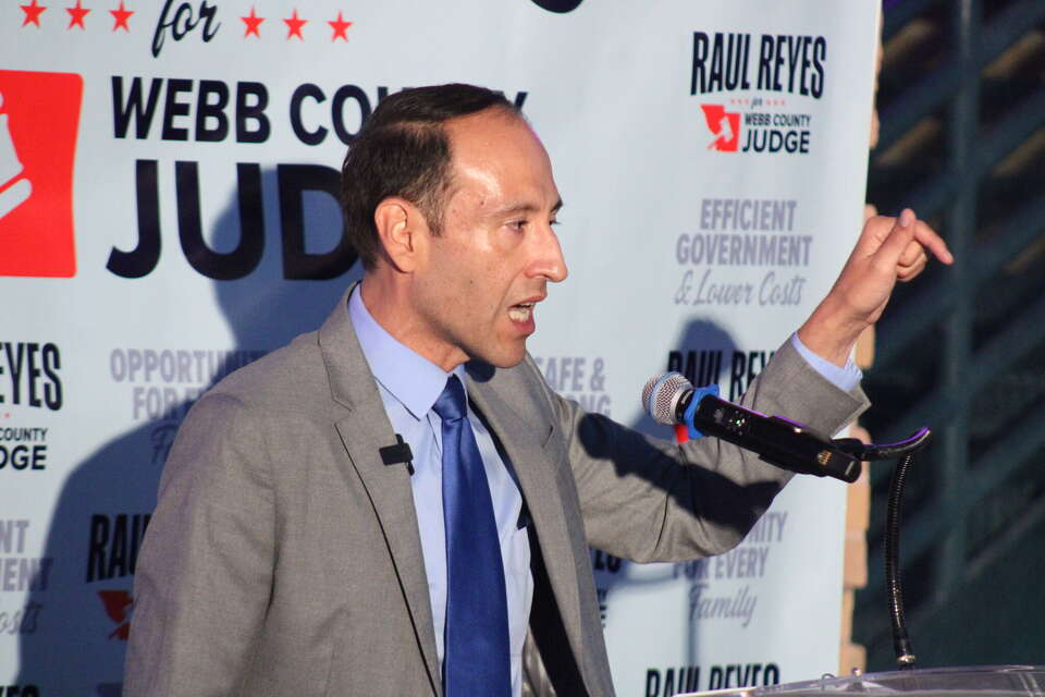 County Treasurer Raul Reyes launches bid for Webb County judge
