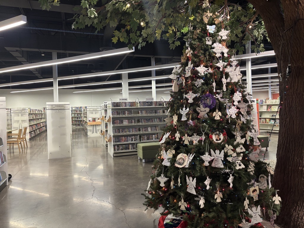 Angel Tree at Midland Centennial Library honors crime victims