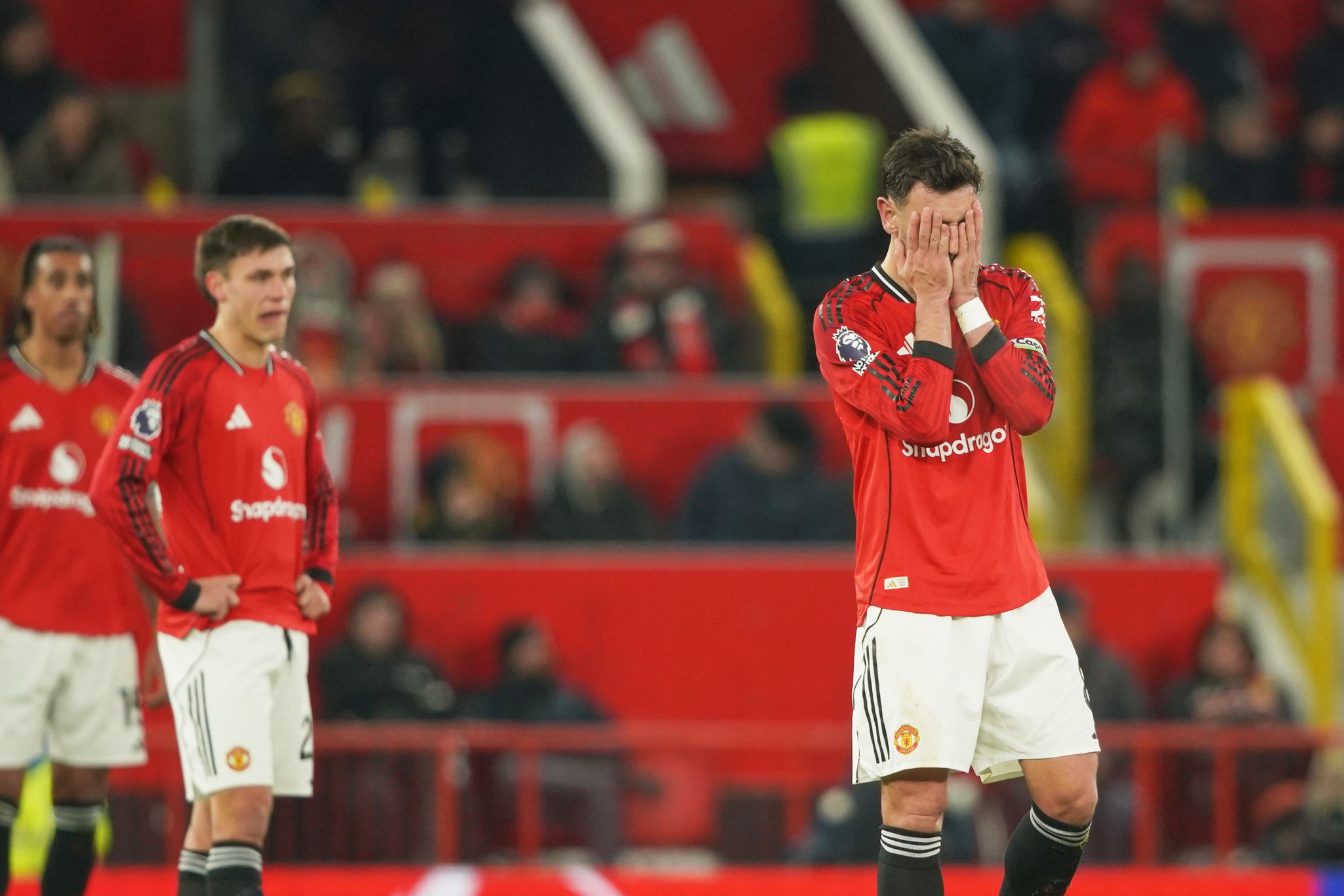 Amorim 'angry' after Man United allows late goal in 1-1 draw with West Ham