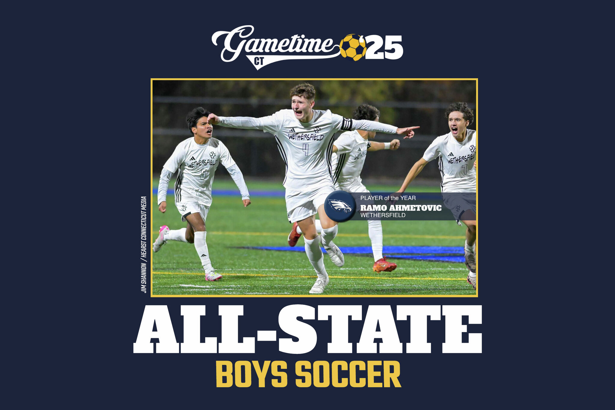 GametimeCT’s 2025 All-State Boys Soccer Team