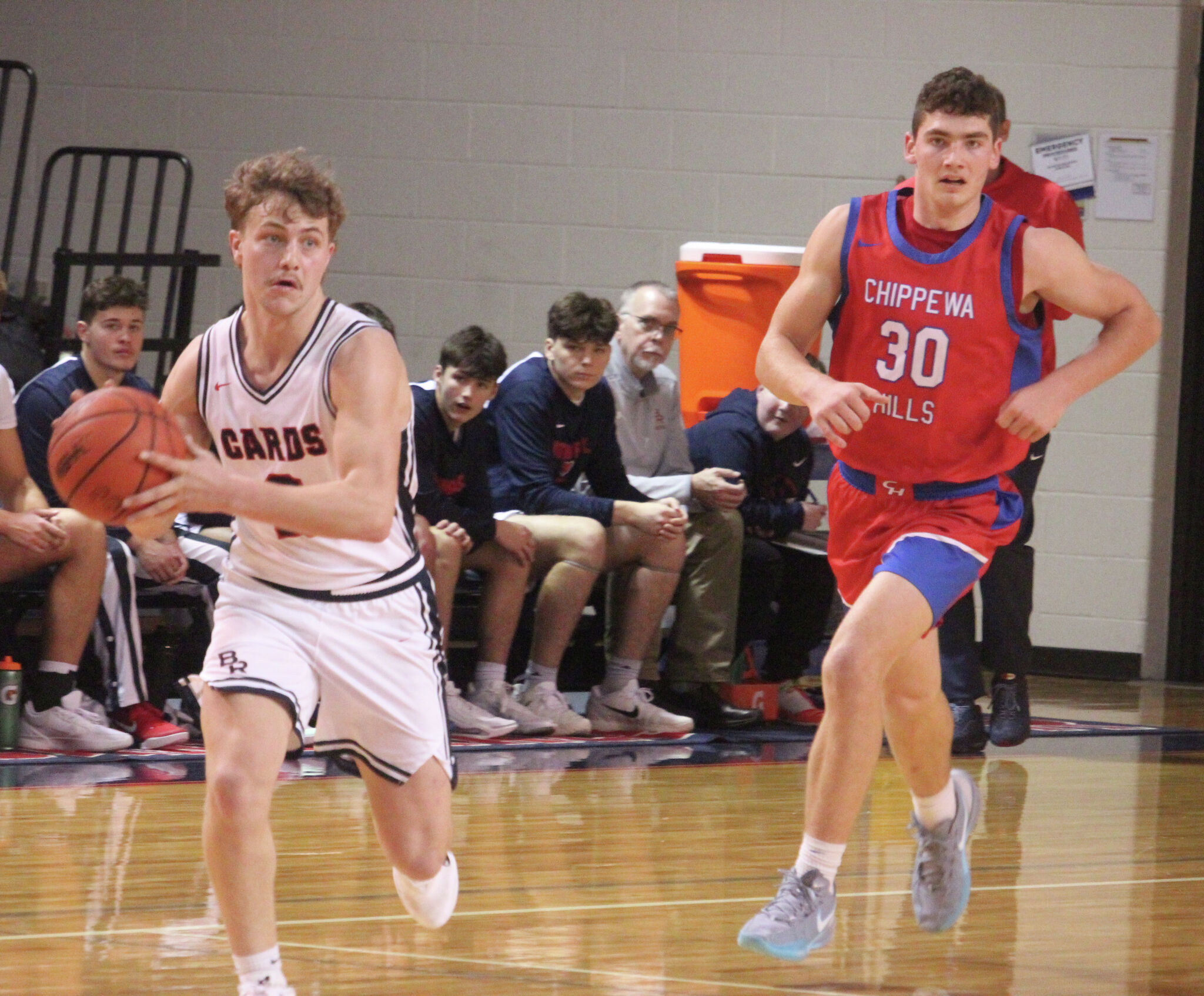 Chippewa Hills boys ends basketball victory drought against Big Rapids