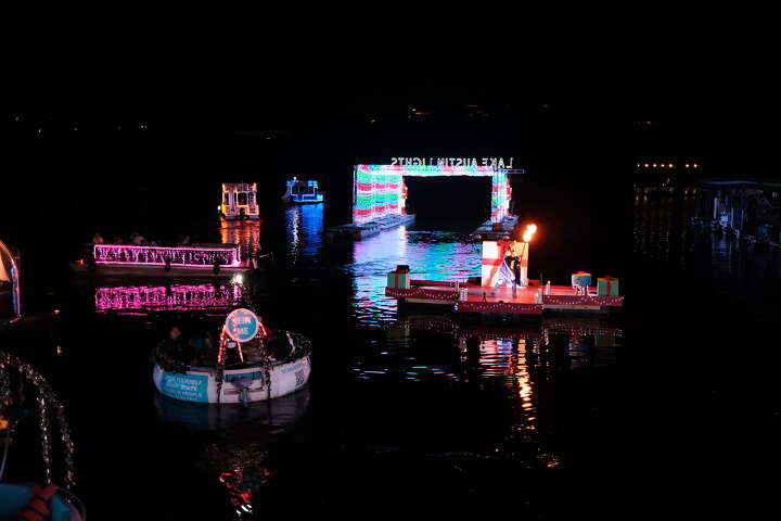 Austin's Mozart's Coffee unveils reimagined holiday lights show