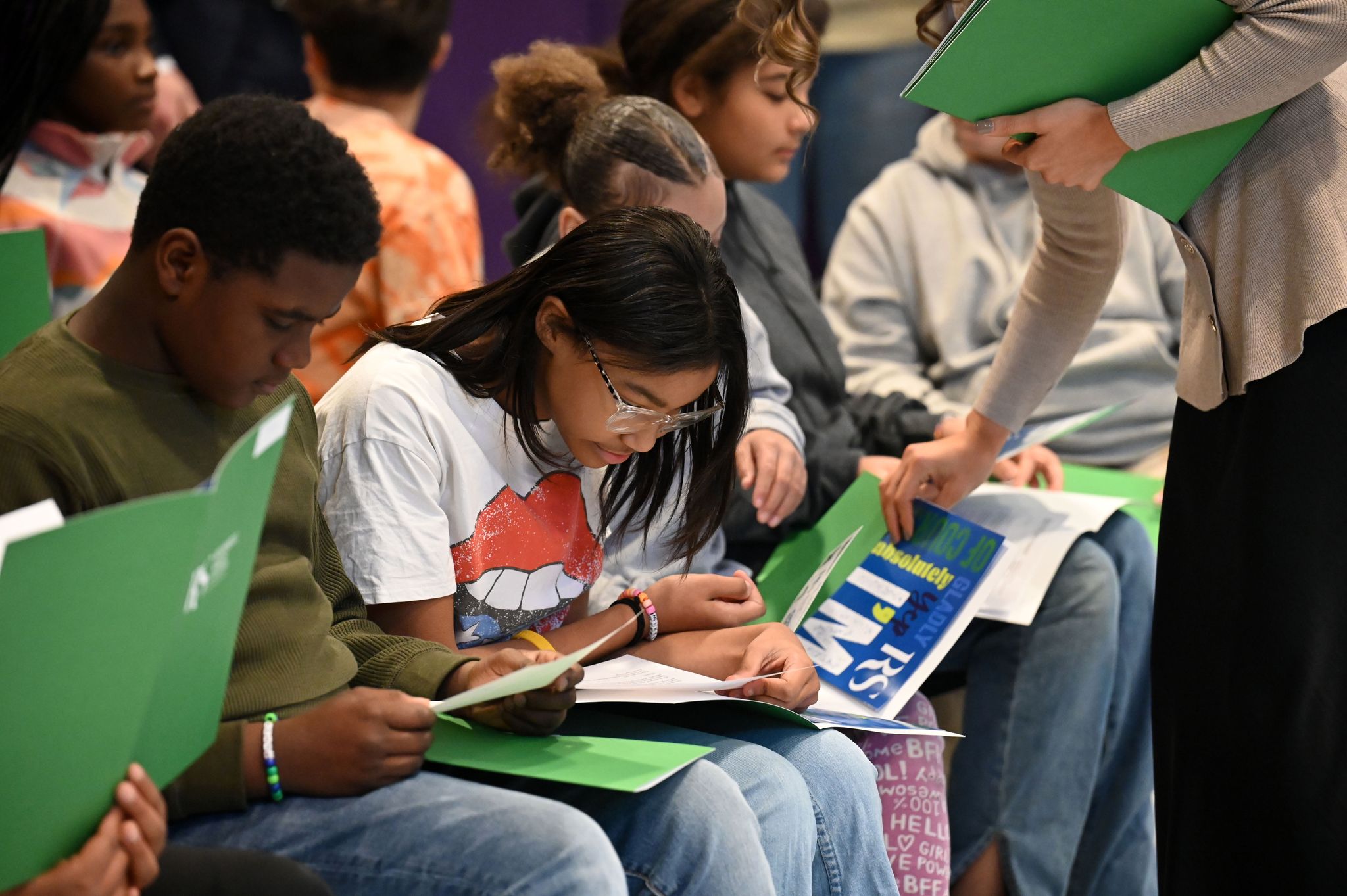 Russell Sage College gives Troy fifth graders 'pre-acceptance' letters