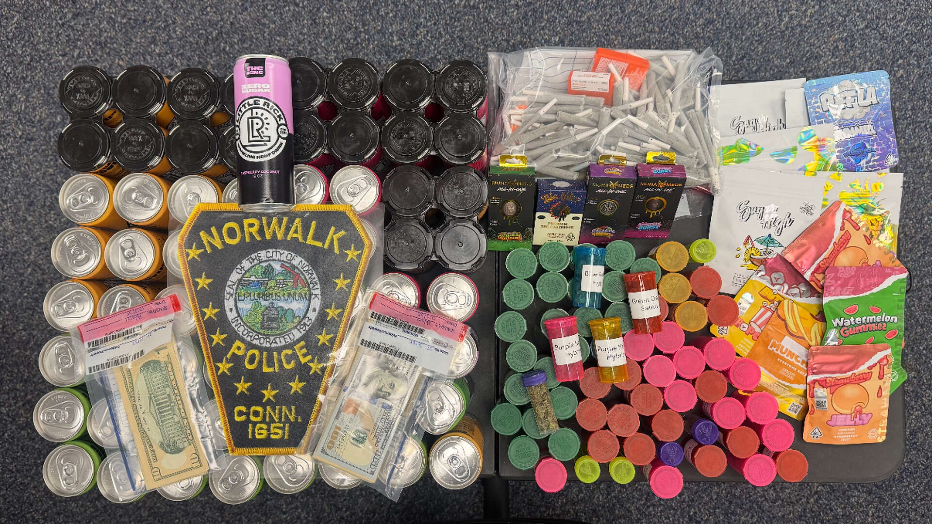 Norwalk vape shop worker arrested, 1.5 pounds of cannabis seized: Cops