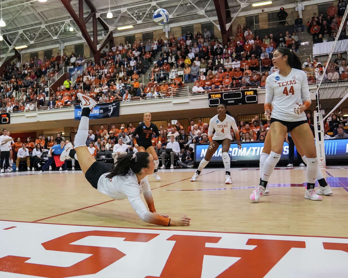 Texas volleyball vs Florida A&M game score: Recap from Horns win