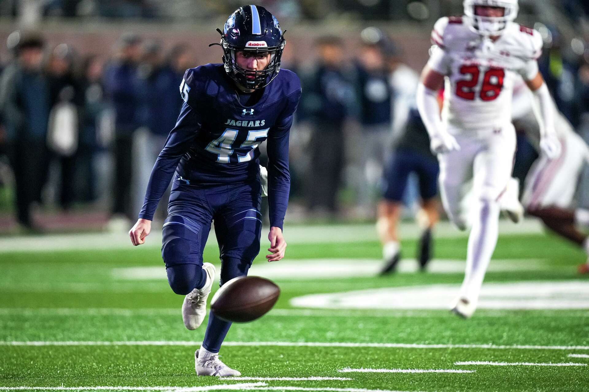 High school football playoffs: Lake Travis beats San Antonio Johnson