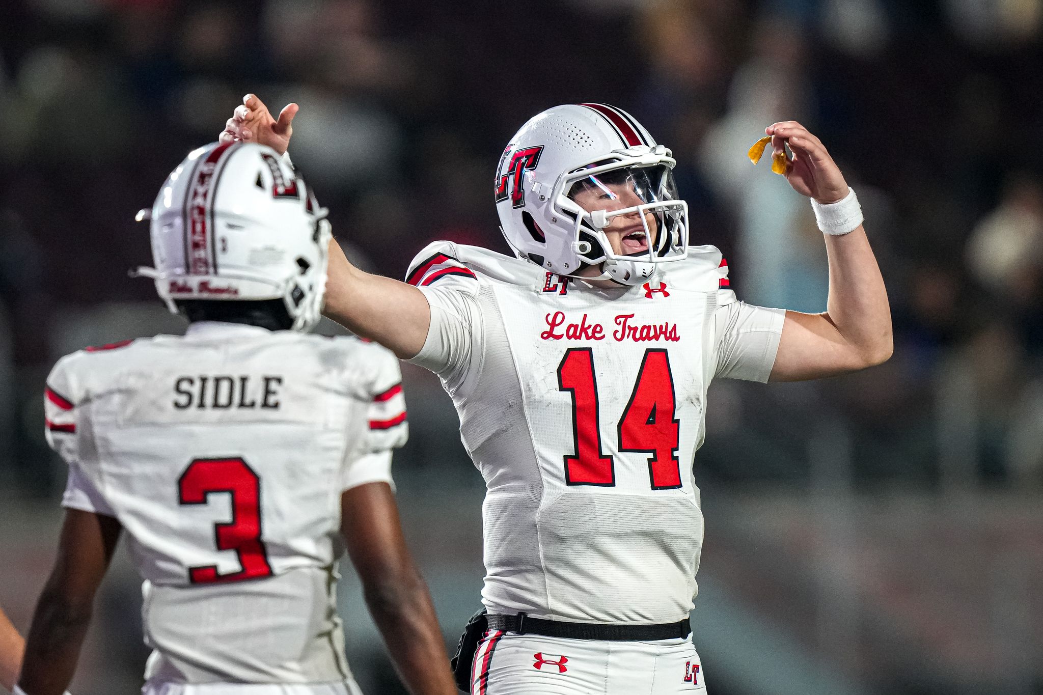 High school football playoffs: Lake Travis beats San Antonio Johnson