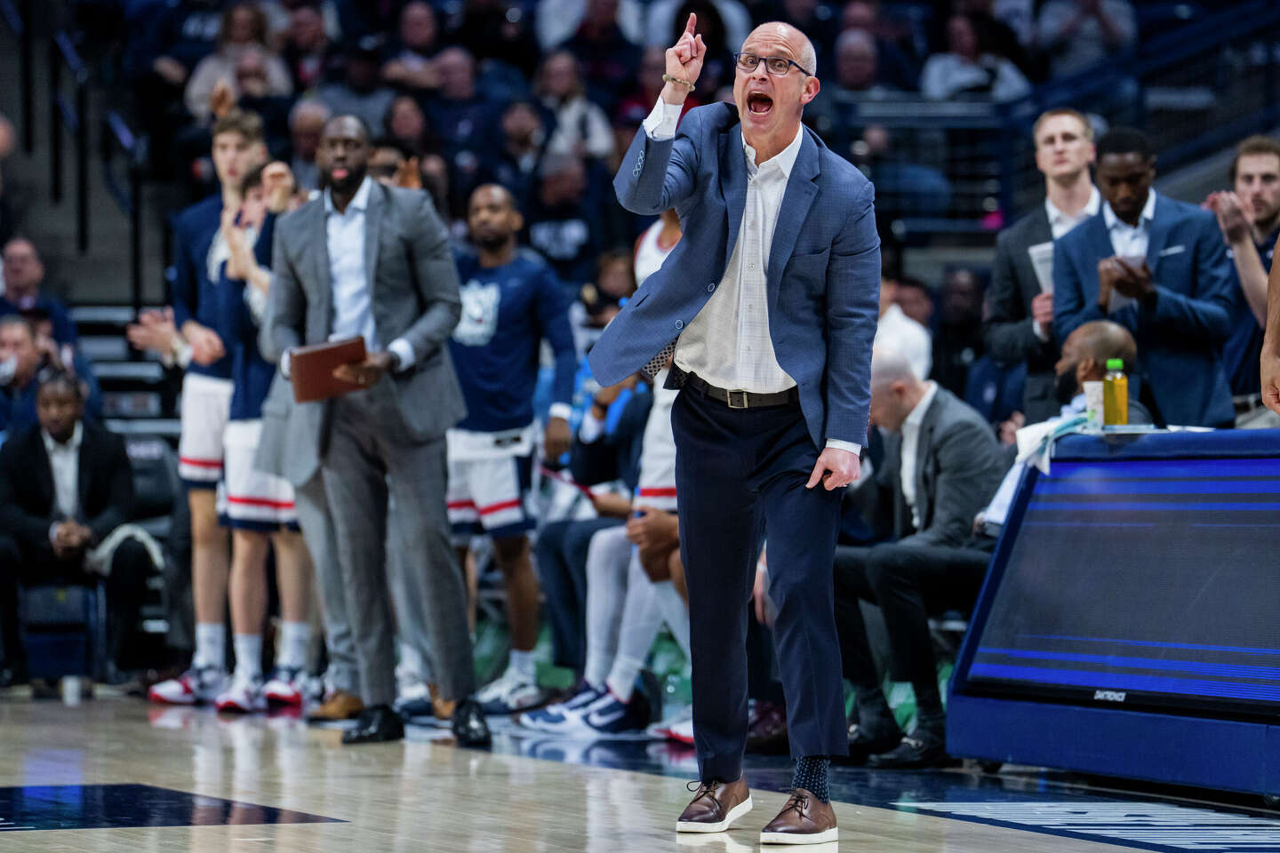 Dan Hurley happy with UConn men's basketball defense