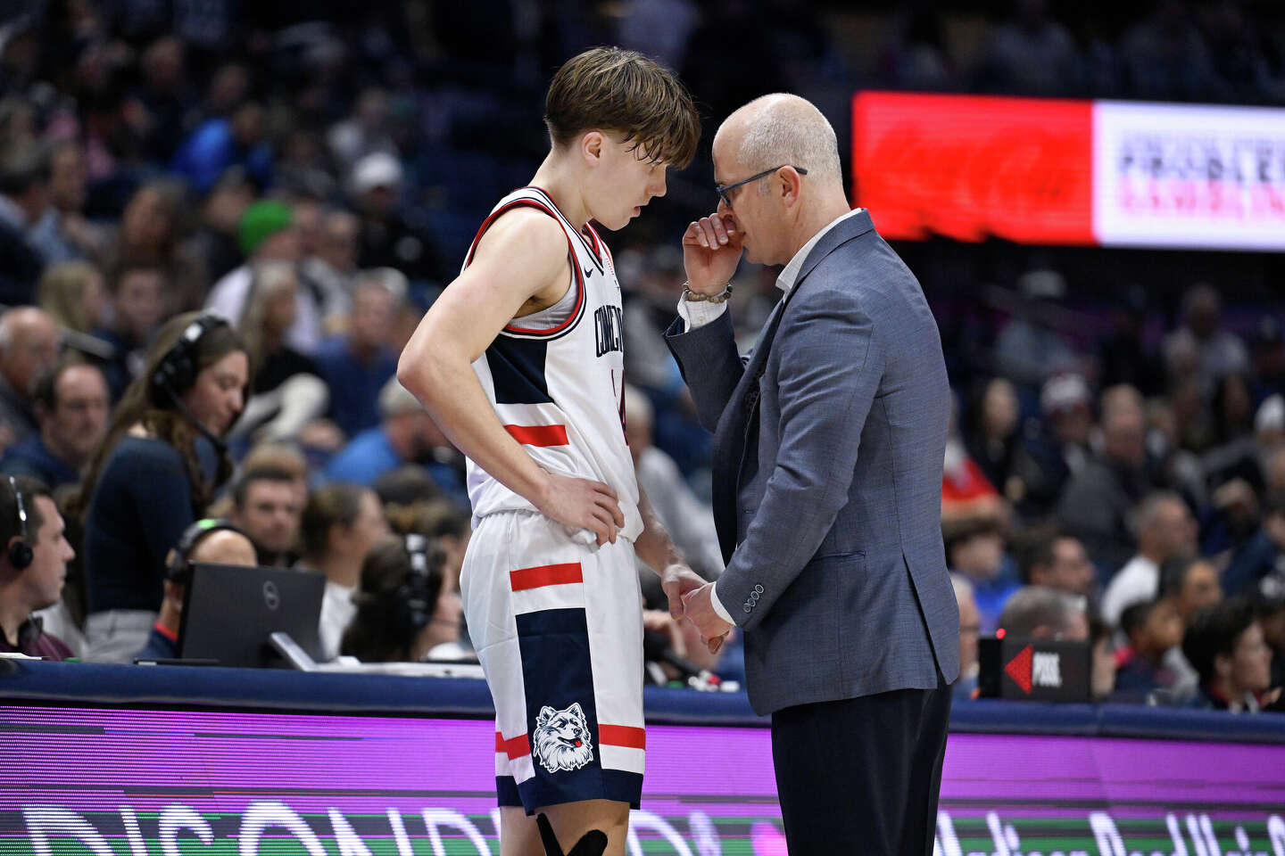Braylon Mullins is emerging as UConn’s next breakout star