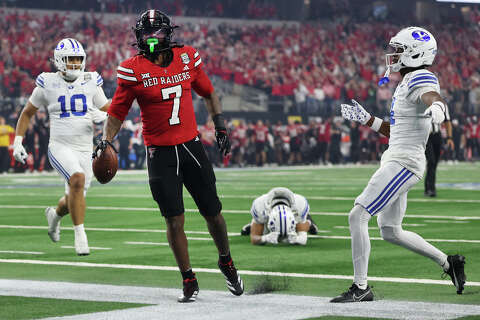 Texas Tech routs BYU to win Big 12, clinch CFP berth
