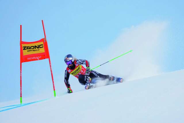Julia Scheib of Austria uses strong final run to win giant slalom ...
