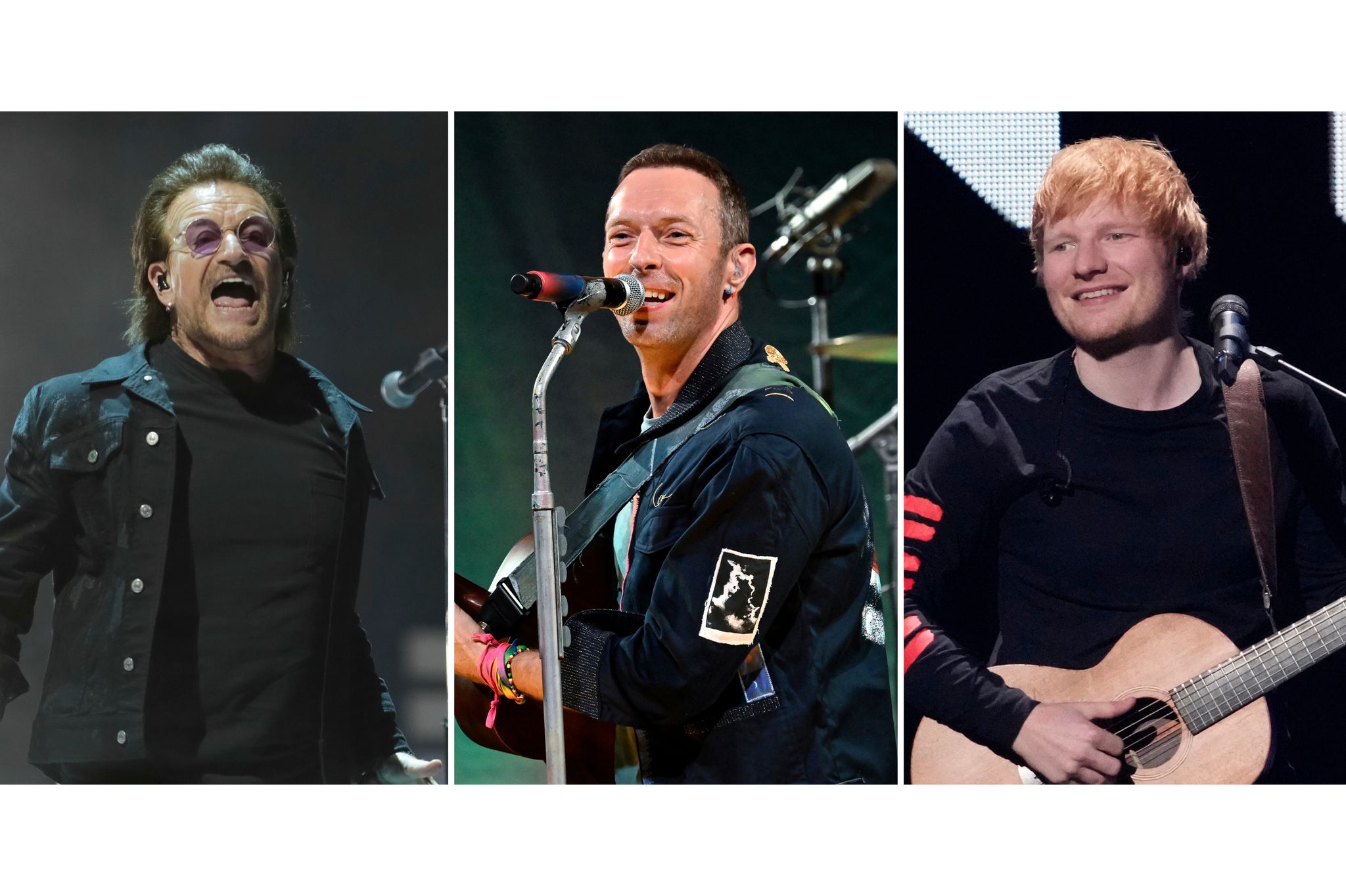 Coldplay, U2 and Ed Sheeran top Pollstar's most popular touring artists of the new millennium