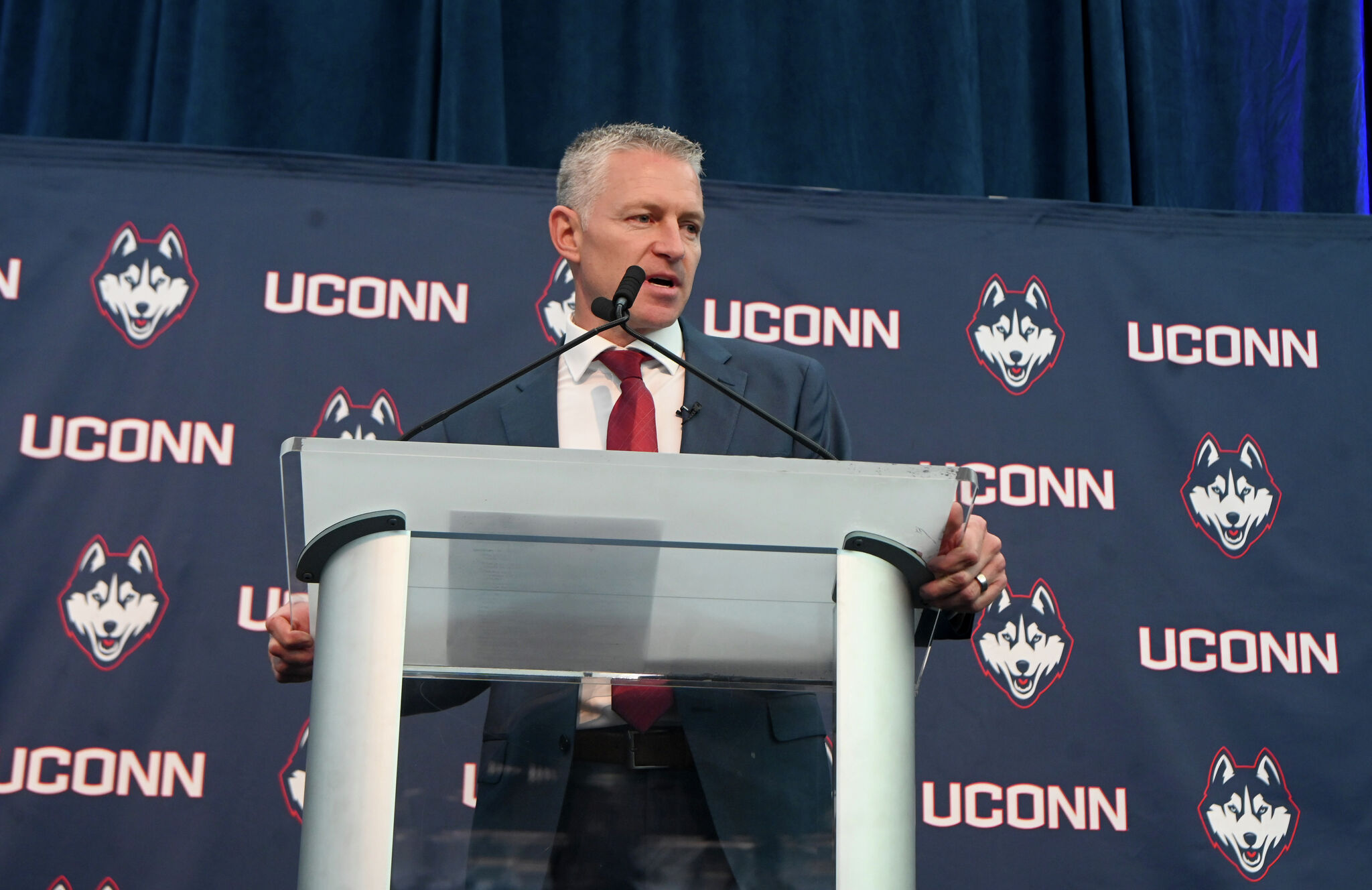 Jason Candle introduced as new UConn football coach