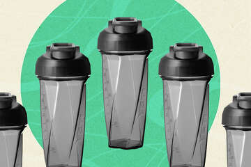 YETI Yonder Helimix shaker bottle ditches blender ball