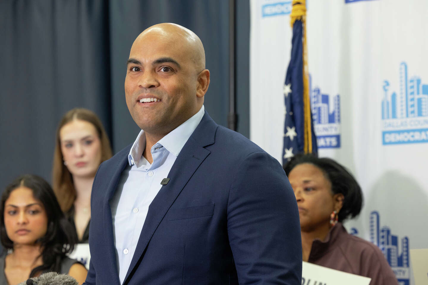 Colin Allred drops neutrality, endorses Jasmine Crockett for Senate