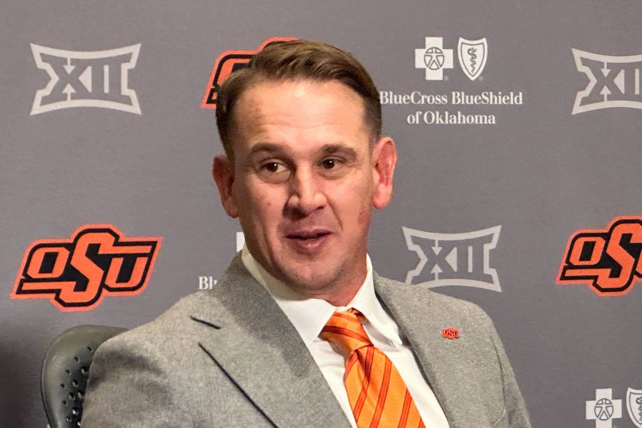 Eric Morris introduced as Oklahoma State coach, vows to revive program ...